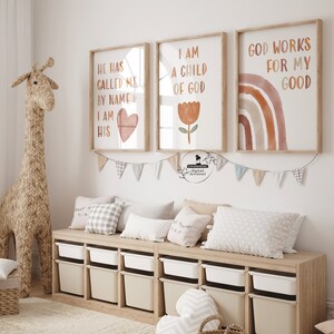Church Nursery Decor Wall Art Christian Church Classroom Biblical ...