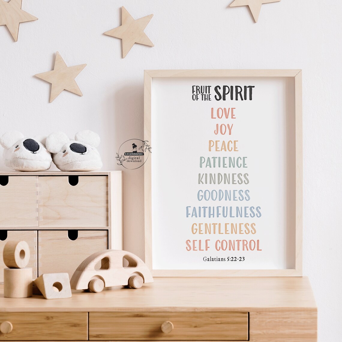 Christian Kids Sunday School Classroom Decor Biblical Affirmations ...
