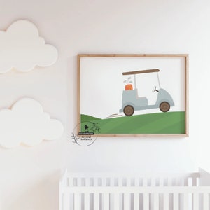 Golf Nursery Boy Gallery Boys Room Sports Playroom Decor Kids Sports ...