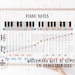 Piano Notes Chart Poster Music Theory Studio Education Classroom Decor ...