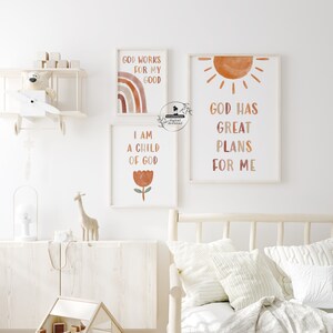 Church Nursery Decor Wall Art Christian Church Classroom Biblical ...