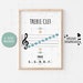 Music Theory Student Classroom Teacher Education Printable Set Piano ...