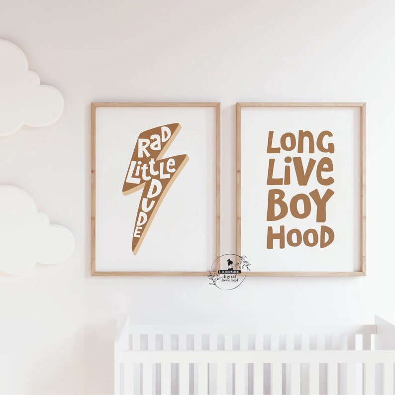 Skateboard Nursery Name Sign Retro Checkered Gallery Wall Personalized ...