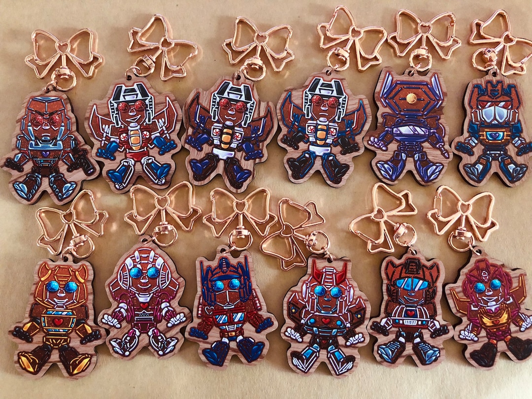 Gingerbread Transformers Keychains - Etsy