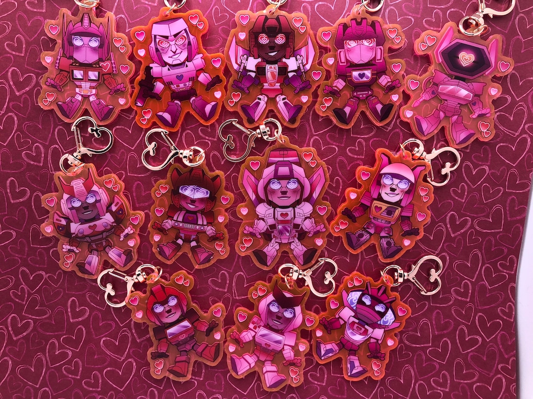 G1 Valentine's Transformers Keychains - Etsy