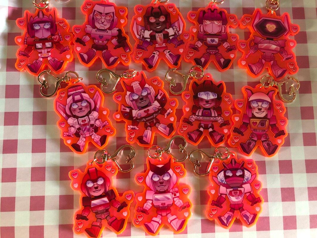 G1 Valentine's Transformers Keychains - Etsy