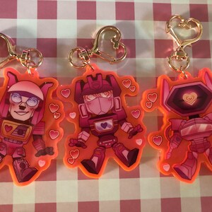 G1 Valentine's Transformers Keychains - Etsy