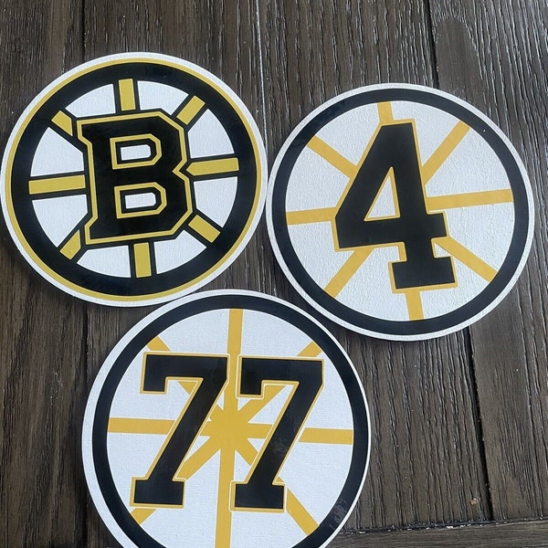 Bruins Retired Numbers - Etsy