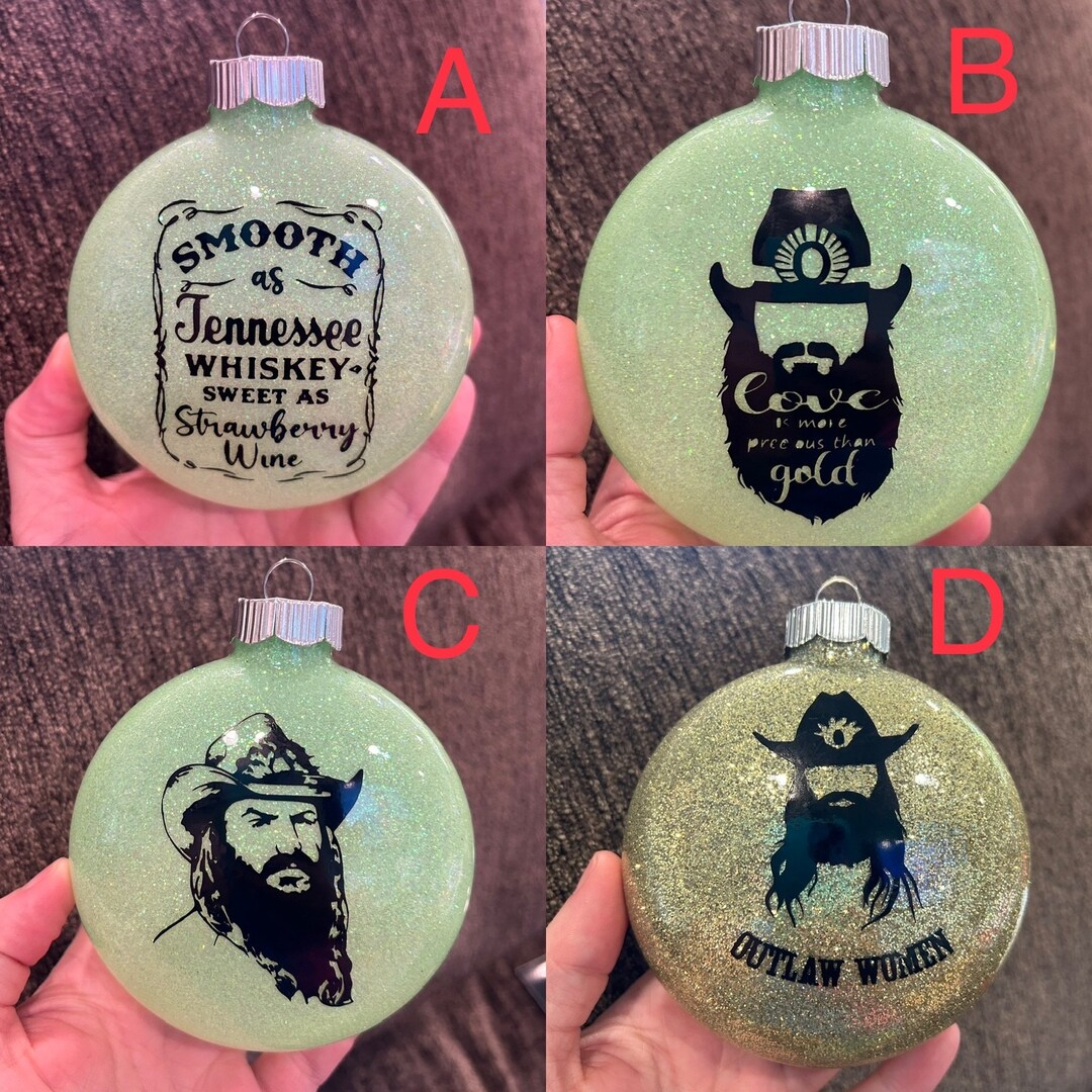 Handmade chris Stapleton Christmas Ornaments See Details - Etsy