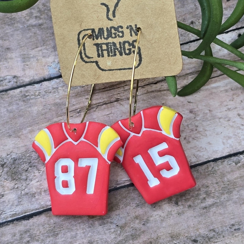 Kansas City Chiefs Earrings - Etsy