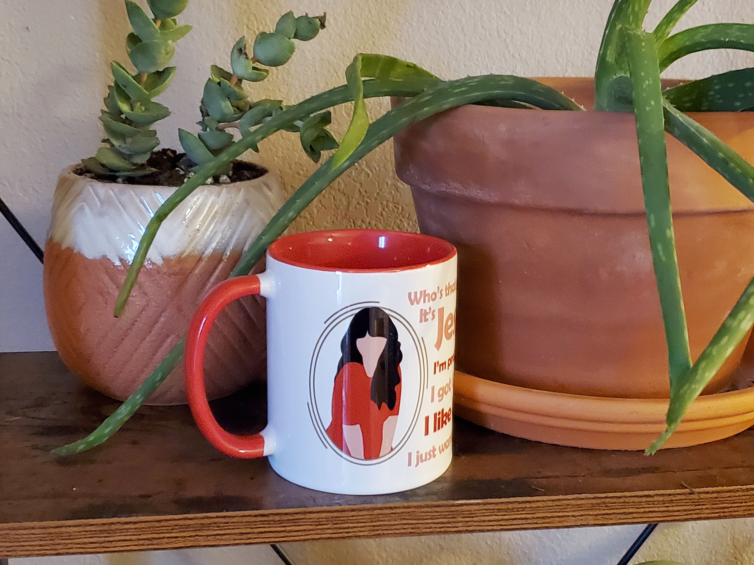 Jessica Day Quotes Mug, New Girl, TV Show, Red Mug - Etsy