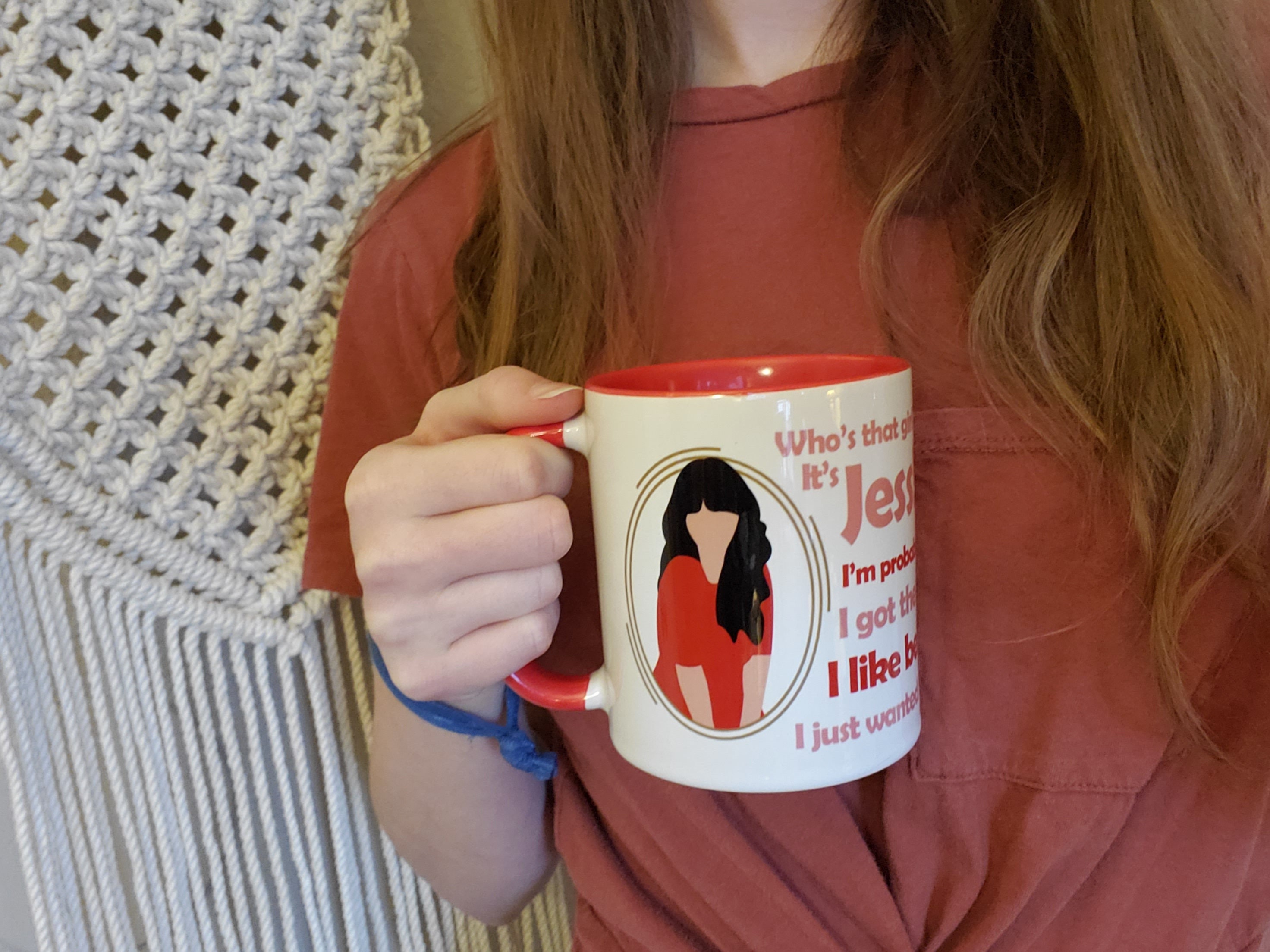New Girl Four Mug Set Jessica Day Nick Miller Schmidt - Etsy