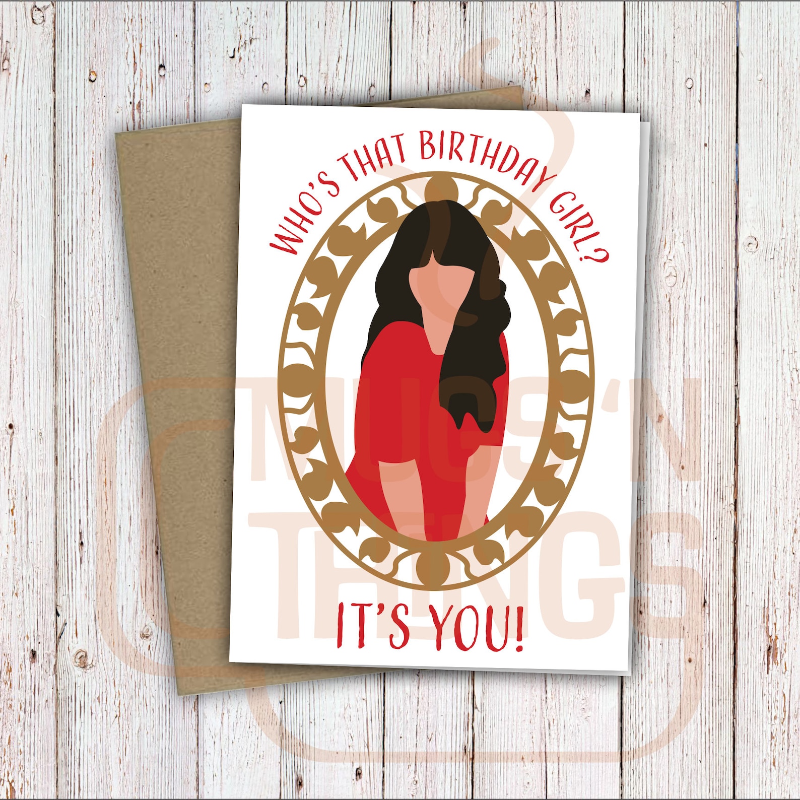 Jessica Day Birthday Card Who's That Girl New Girl TV - Etsy