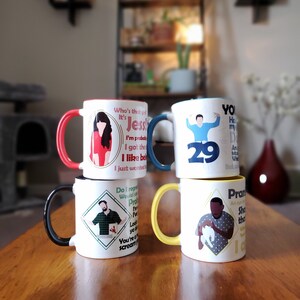 Jessica Day Quotes Mug, New Girl, TV Show, Red Mug - Etsy