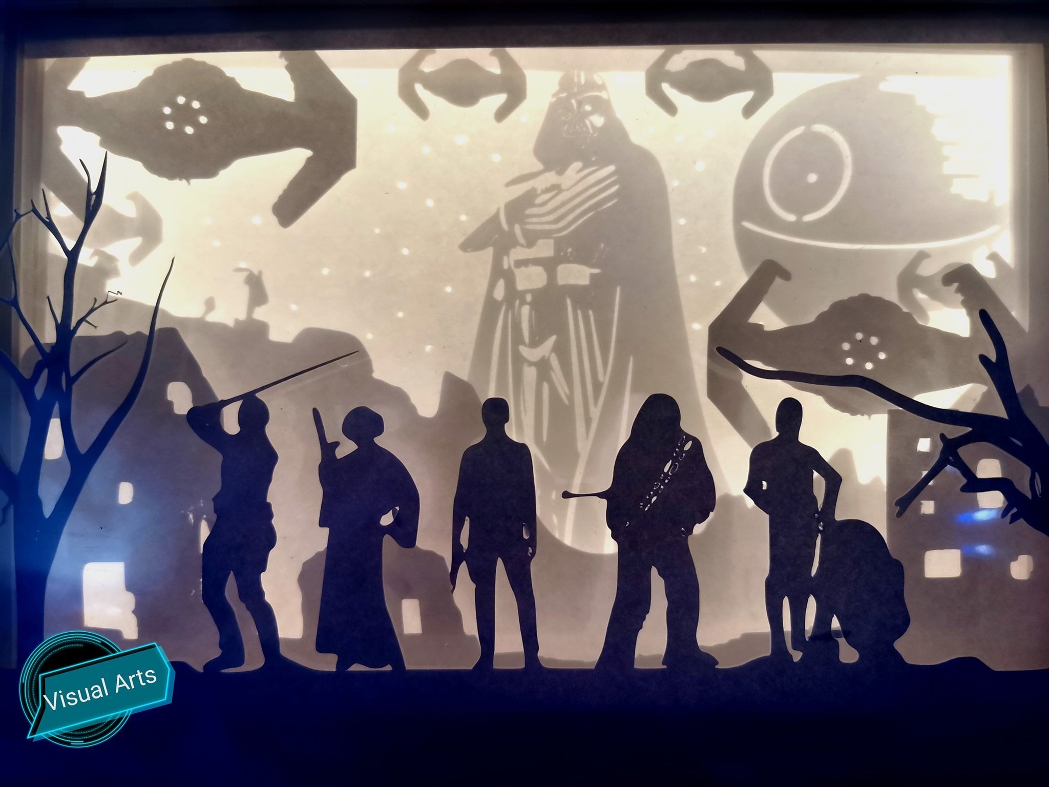 Star Wars Template svg pour Light Box - Etsy France