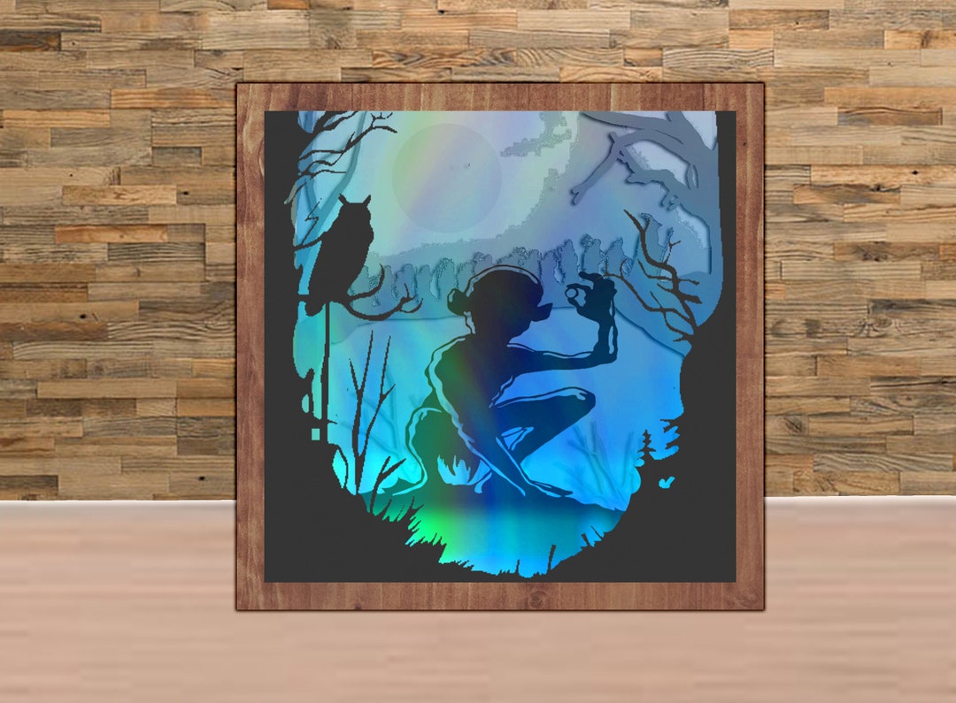 The Hobbit - Template Lightbox Svg Pdf - Etsy