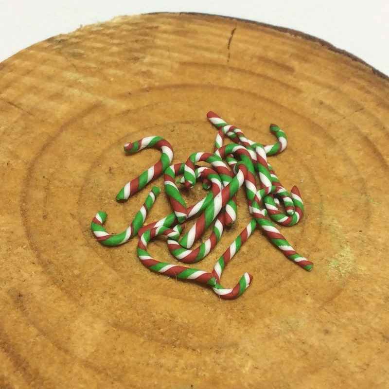 Miniature Candy Canes - Etsy