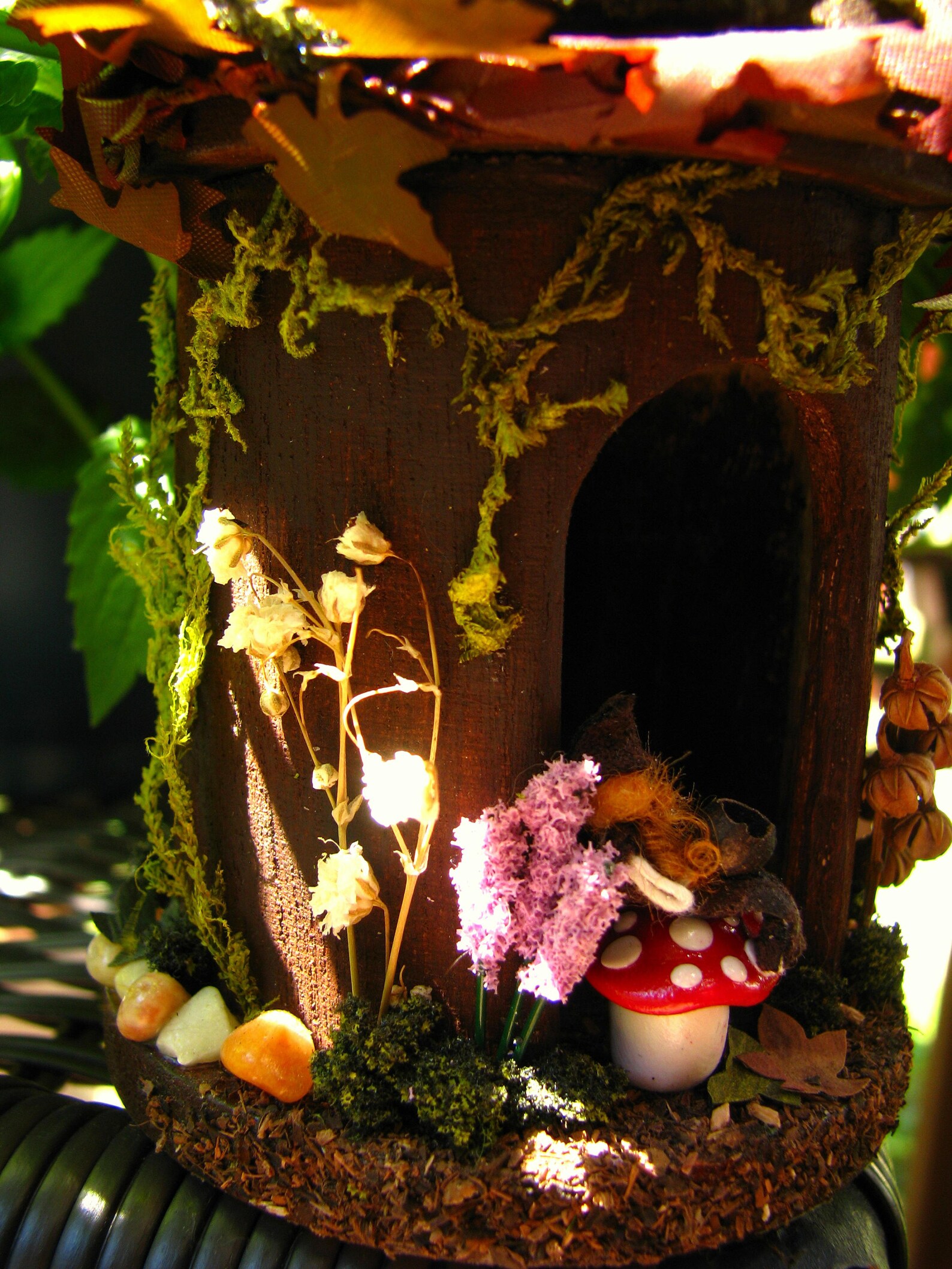 Gnome Home-gnome House-fairy Home-dwarf-gnomes-ooak - Etsy