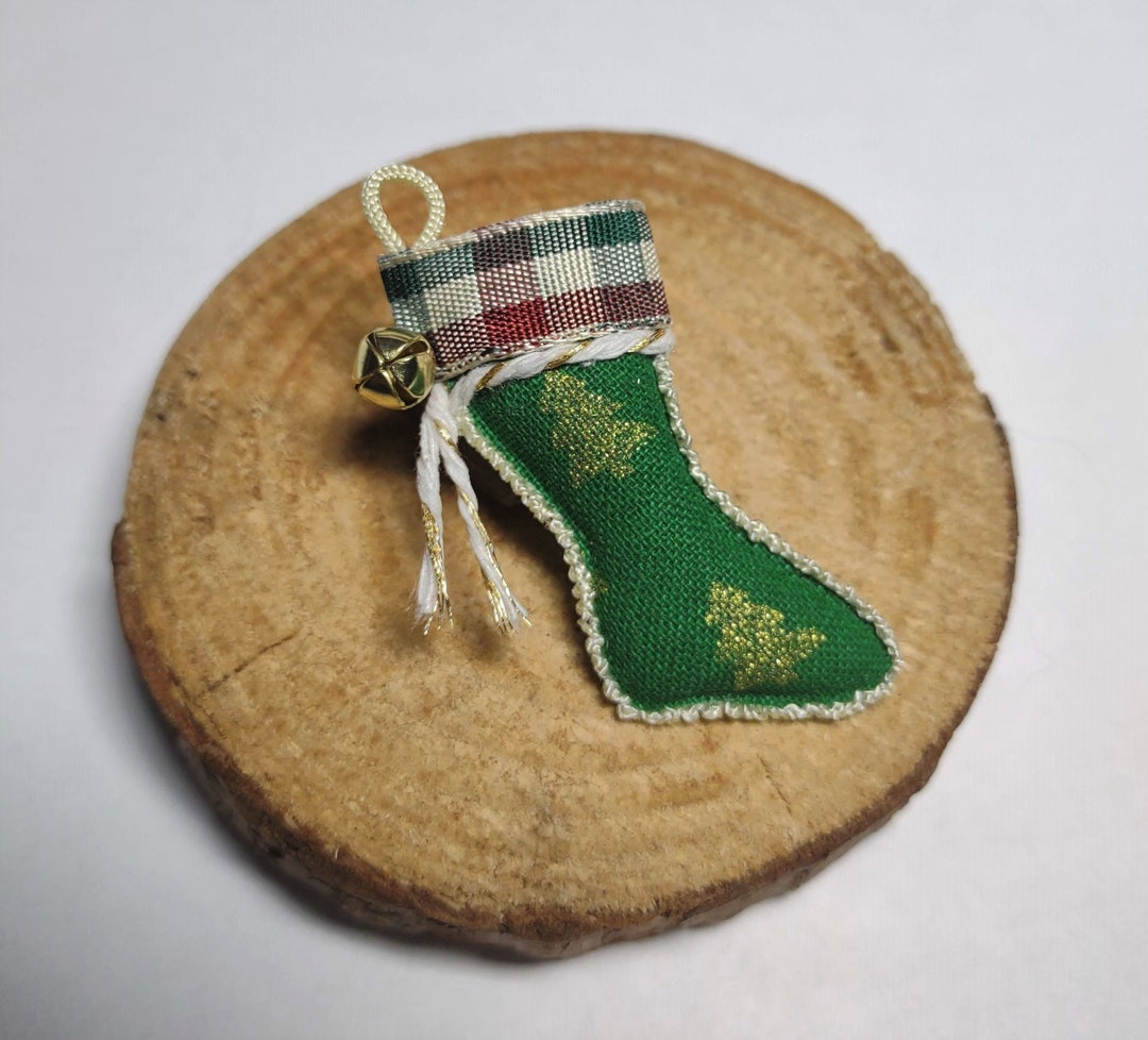 Miniature Stocking-handmade Miniature Stocking-dollhouse Miniatures ...