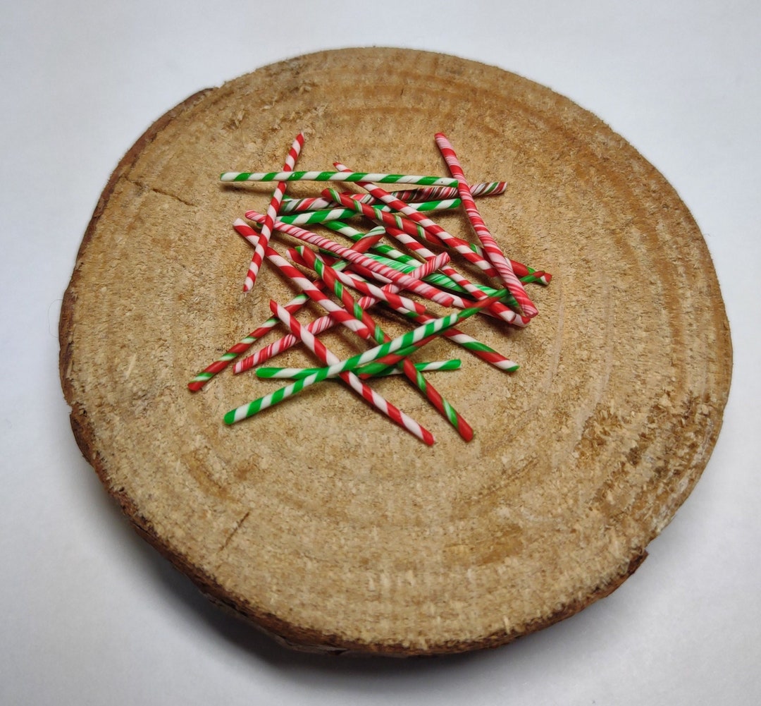 25 Pack of Assorted Miniature Handmade Peppermint Sticks-handmade ...