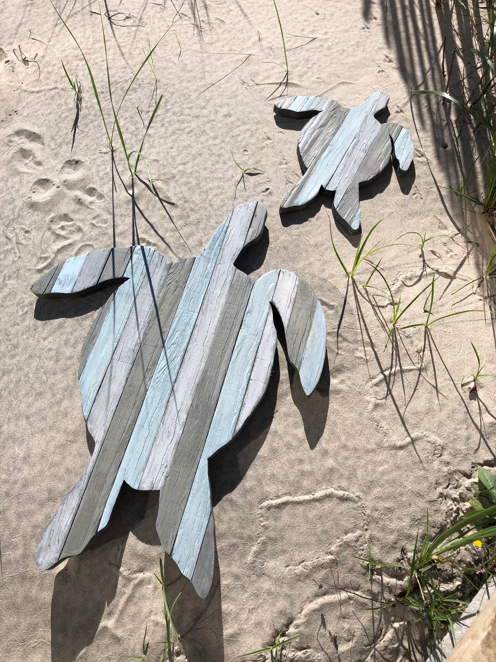 Sea Turtle Reclaimed Wood Rustic Coastal Decor Beach House - Etsy