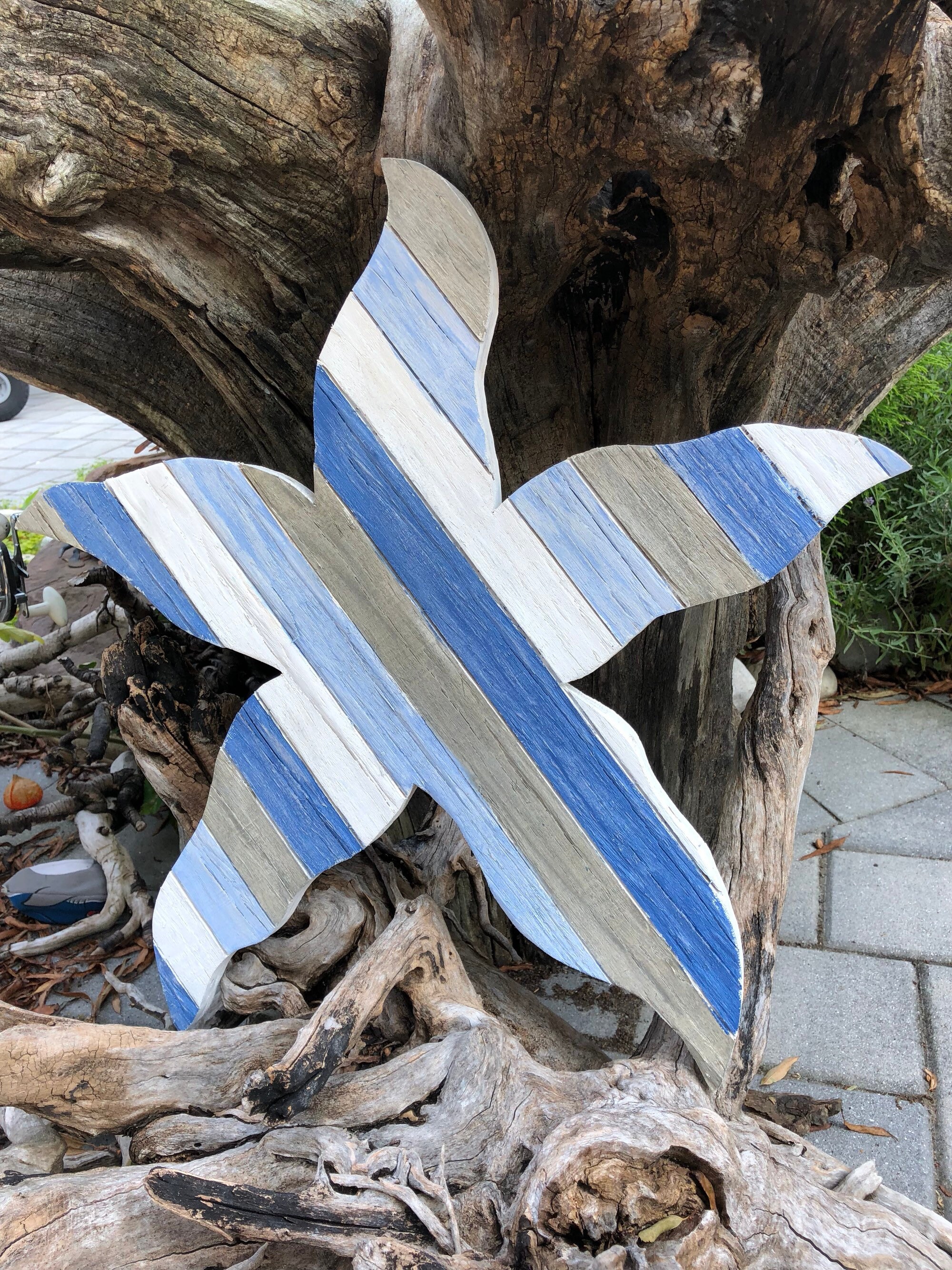 Starfish Reclaimed Wood Rustic Coastal Decor Beach House | Etsy