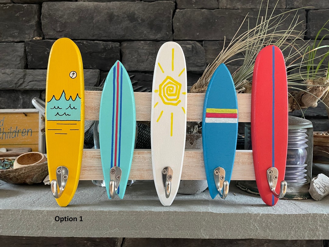 Surfboard Towel Rack - Etsy