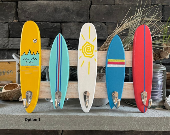 Surfboard Towel Rack - Etsy