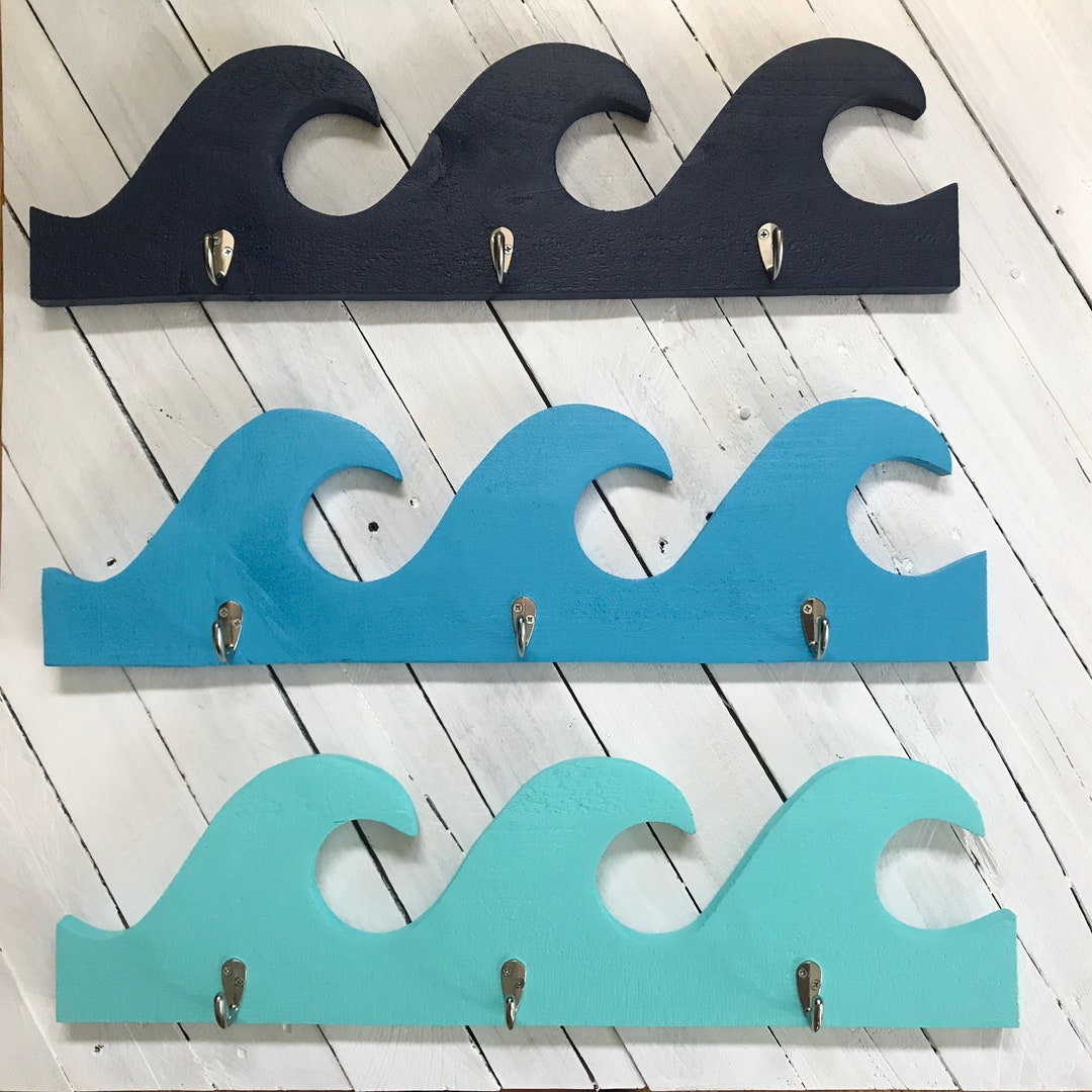 Wave Towel Rack, Outdoor Shower, Surf Rack - Etsy