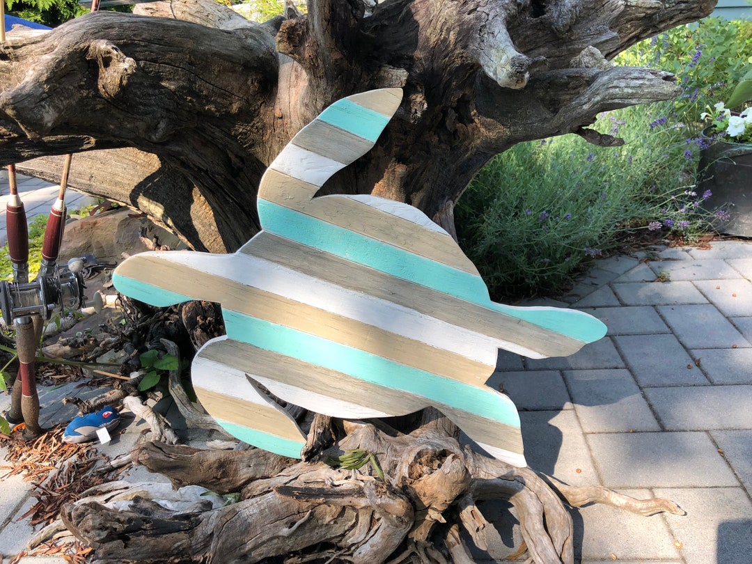Sea Turtle Reclaimed Wood Rustic Coastal Decor Beach House - Etsy
