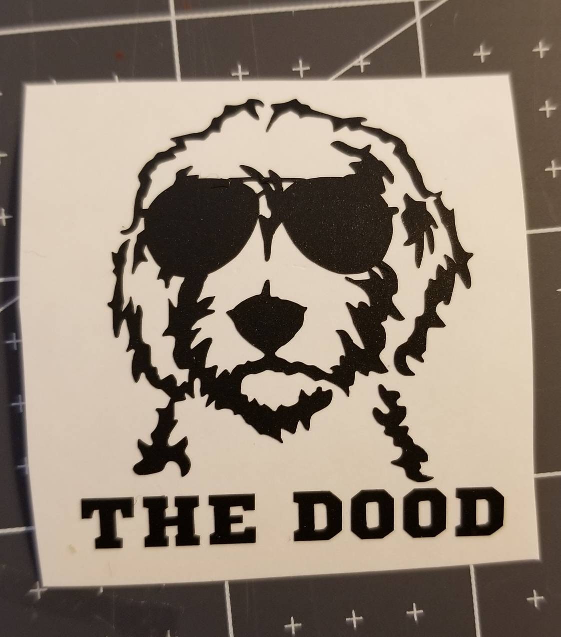The Dood Goldendoodle Labradoodle vinyl decal sticker | Etsy