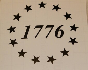 Betsy Ross Decal - Etsy