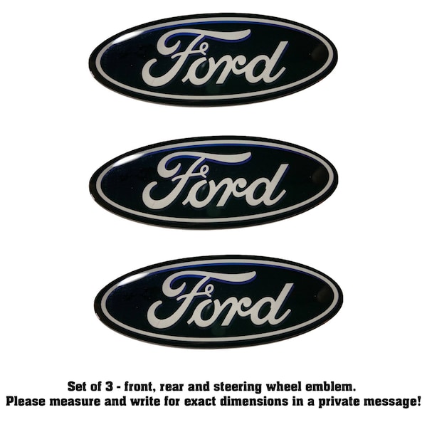 Black Ford Emblem - Etsy