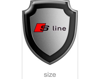 Audi S Line Badge - Etsy
