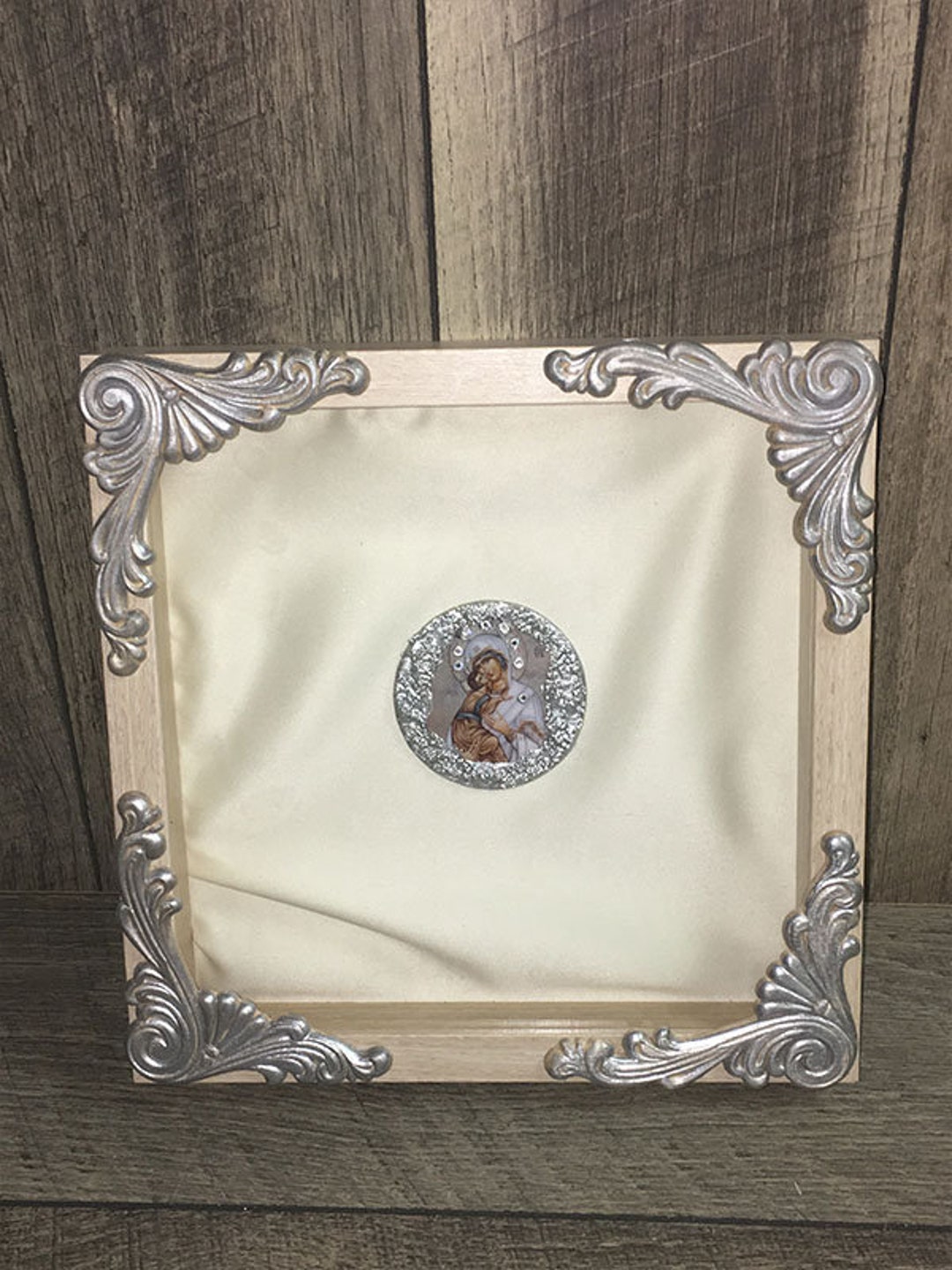 Handmade Crown Box With Wooden and Crystal Details - Etsy