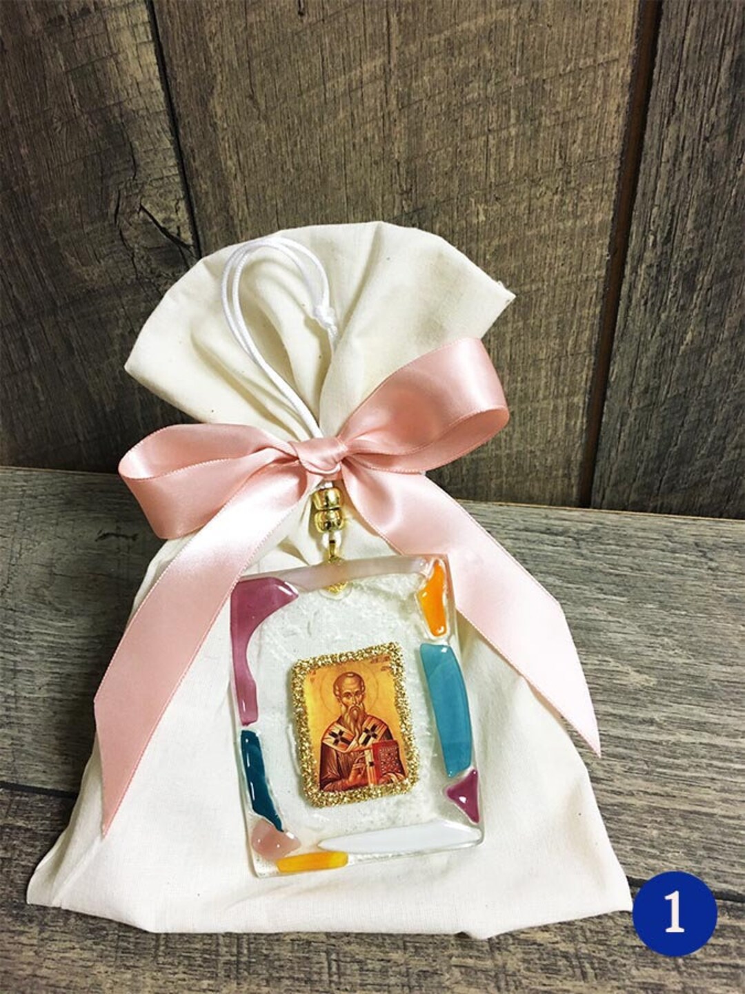 Religious Handmade Fusion Glass Icons - Etsy