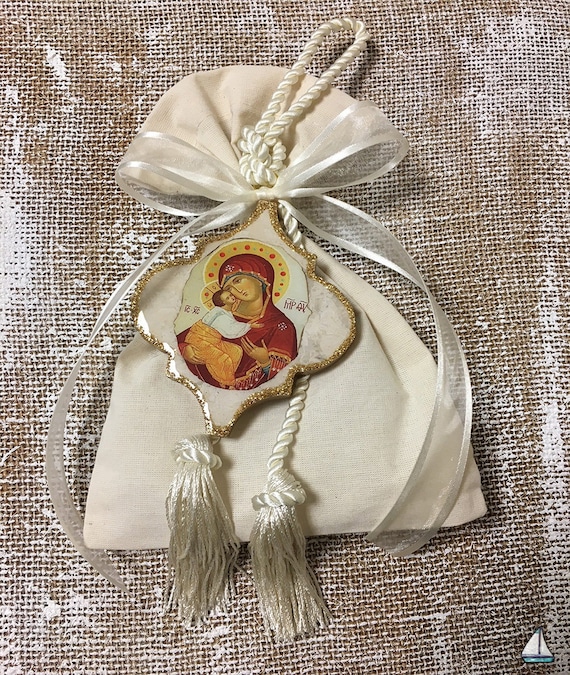 Holy Mary and Baby Jesus Limestone Favors - Etsy