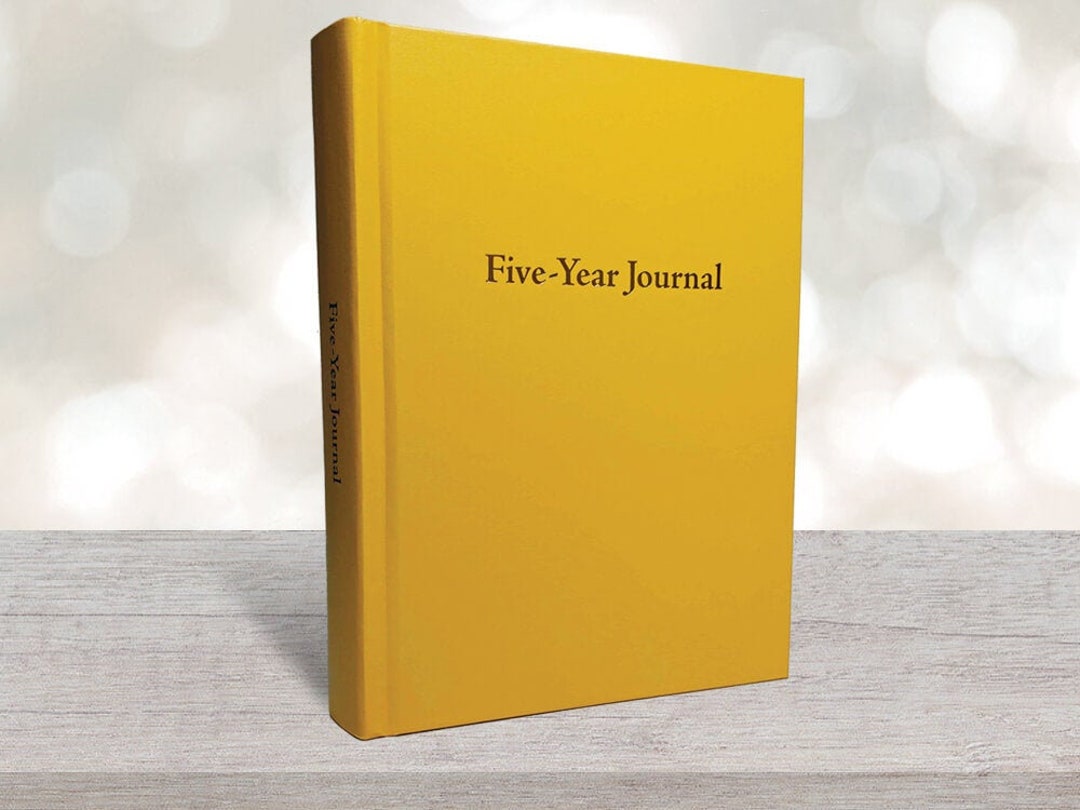 Five-year Journal banana Yellow Original - Etsy