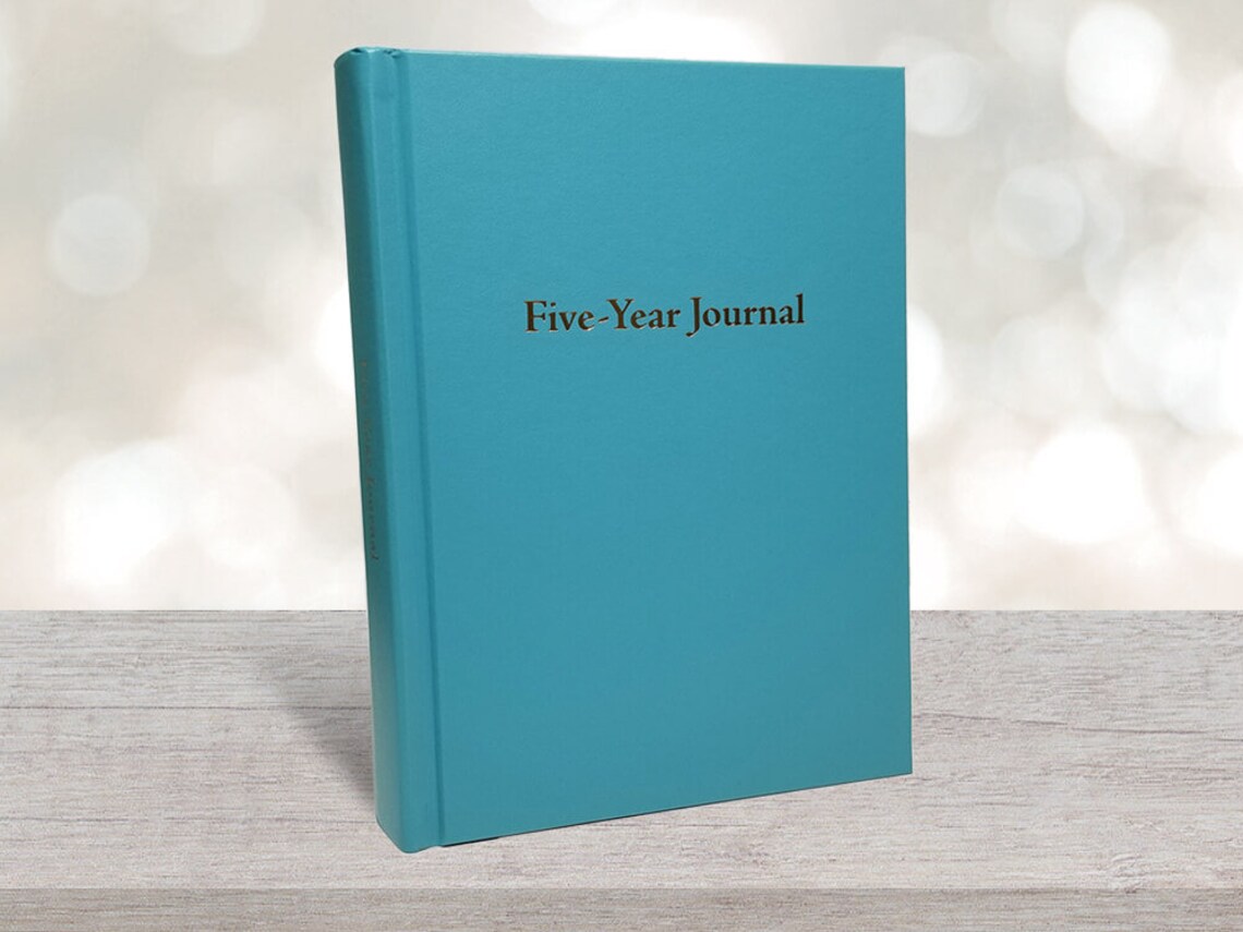 Five-year Journal pool Turquoise | Etsy