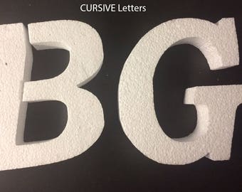 Styrofoam letters | Etsy