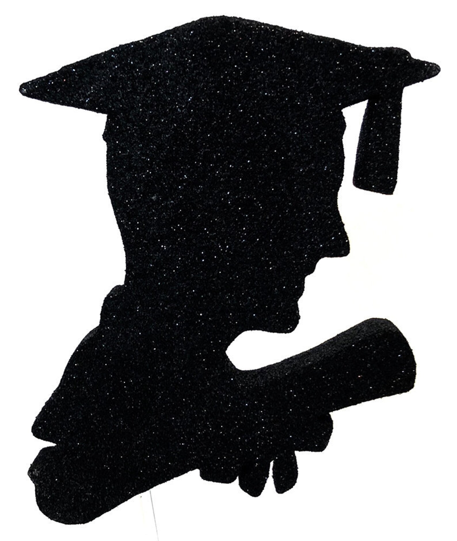 Graduation Silhouette Boy Face Cut Out Graduation Table - Etsy
