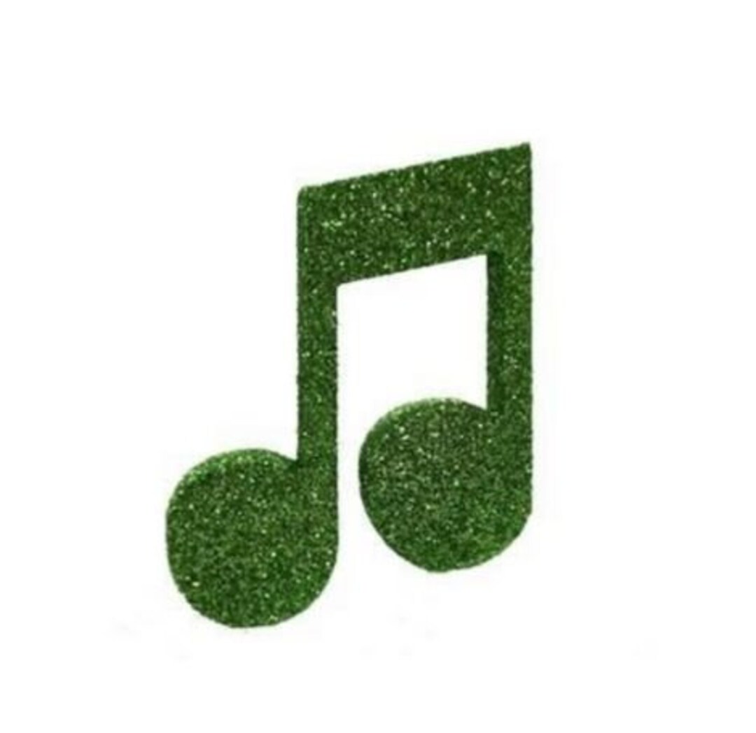 Double Music Note Cutout: Centerpiece Decoration - Etsy