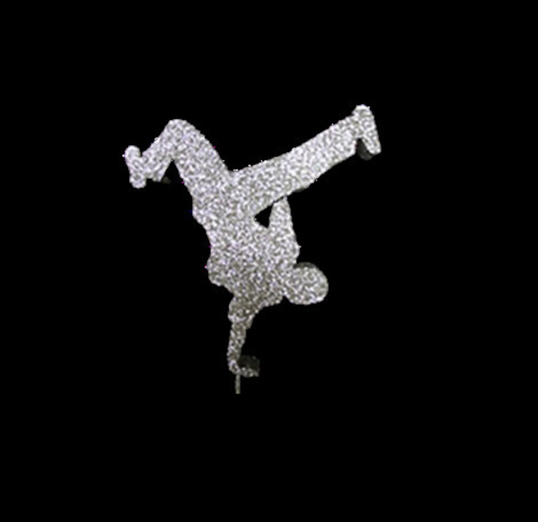 Hip Hop Break Dancer for Centerpieces, Crafts. Great for Music, Dance ...