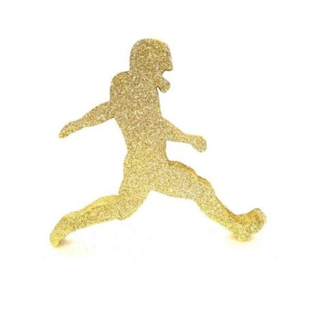 Football Kicker Cut Out of 1.5" Thick Foam for Centerpieces, Crafts ...