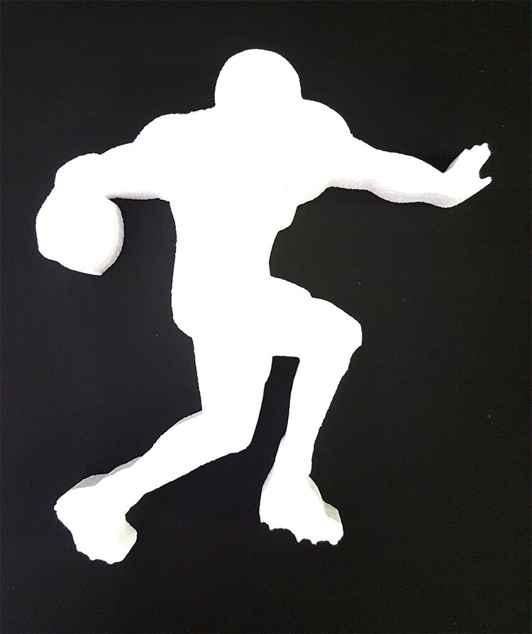 Football Runner Cut Out for Centerpieces. Use for Football - Etsy