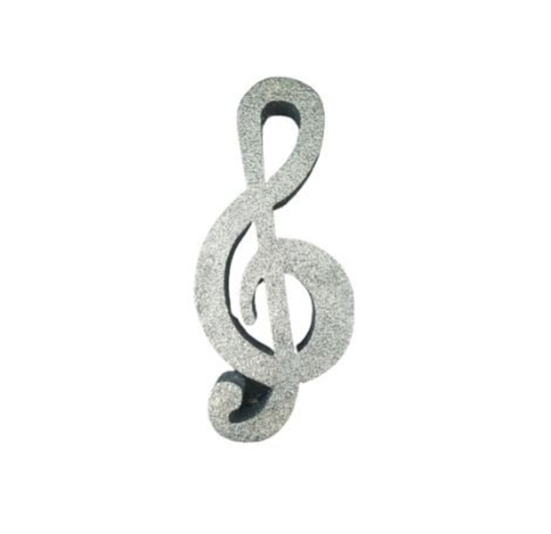 Musical Clef Cut Out, Foam G Clef for Centerpieces & Table Decorations ...