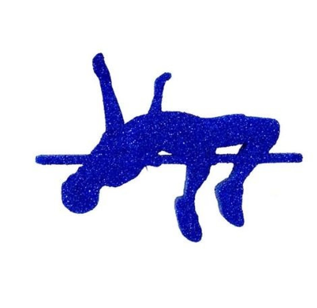 High Jumper Cutout: Track & Field Party Decor for Centerpieces - Etsy