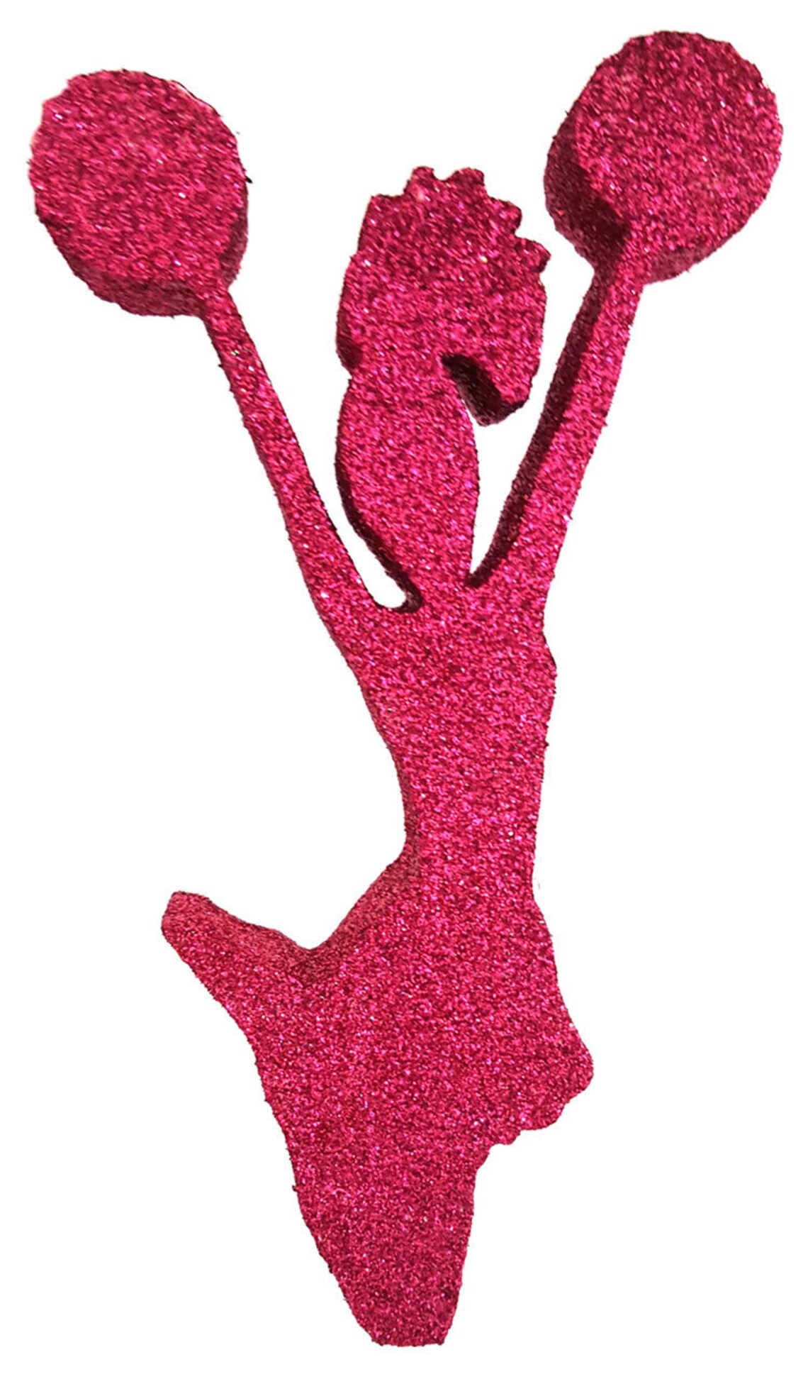 Cheerleader Cutout Standee. Use in Centerpieces for Sports | Etsy