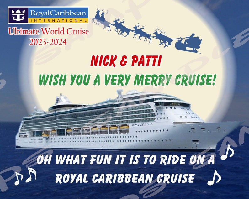 CUSTOM MADE Royal Caribbean Ultimate World Cruise MAGNET 5x7 or 8x10 - Etsy CUSTOM MADE Royal Caribbean Ultimate World Cruise MAGNET 5x7 or 8x10 - Etsy