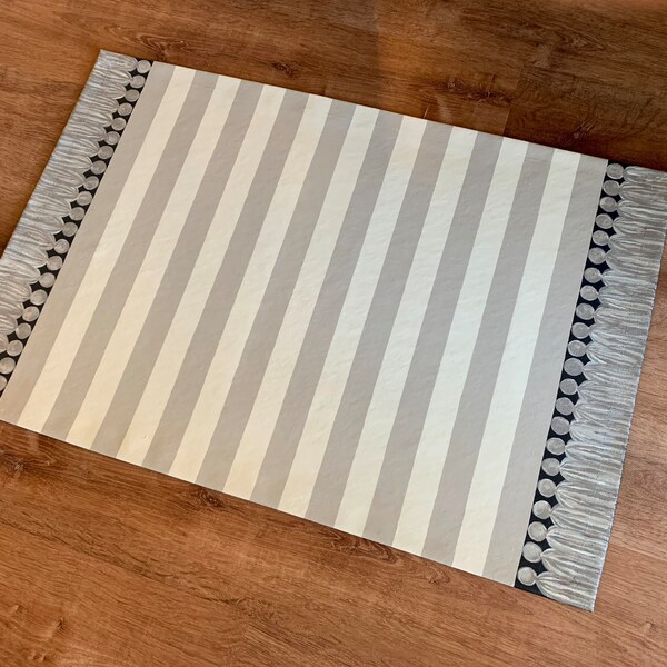 Canvas Floor Cloth - Etsy